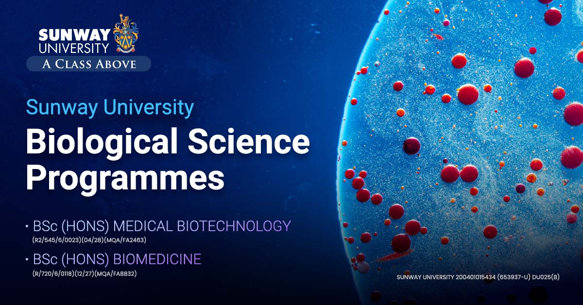 Biological Science Programmes, Sunway University